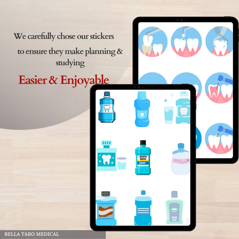 Dental Digital Stickers,dental Hygiene Sticker,tooth Sticker,dental ...