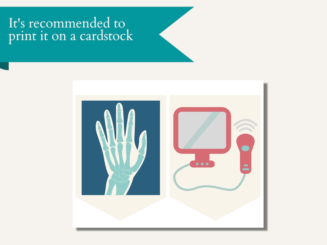 Radiologic Tech Week Printable Banner, Radiology Tech Week Banner, Rad ...