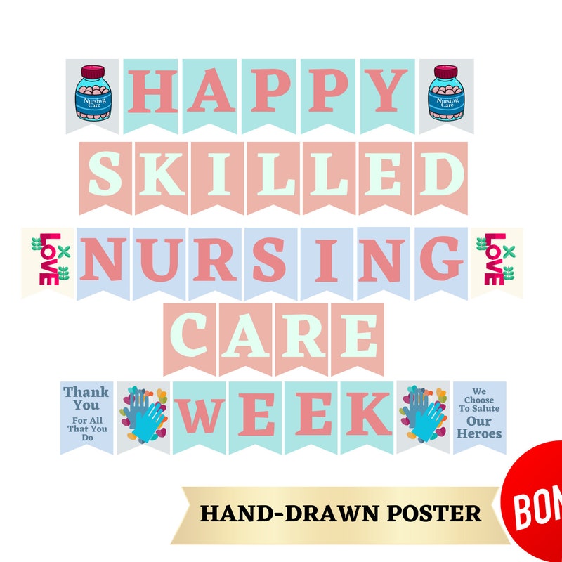 Nursing Home Week Banner - Etsy