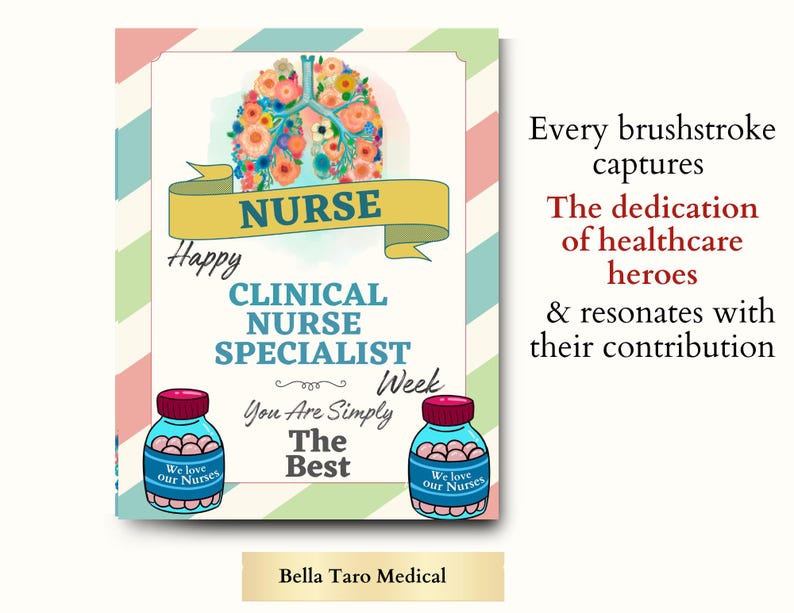 CNS Week Printable Banner, Hand-drawn Clinical Nurse Specialist Sign ...
