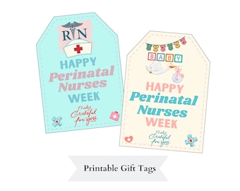 Perinatal Nurses Week Printable Poster, Perinatal Nurse Week Sign ...