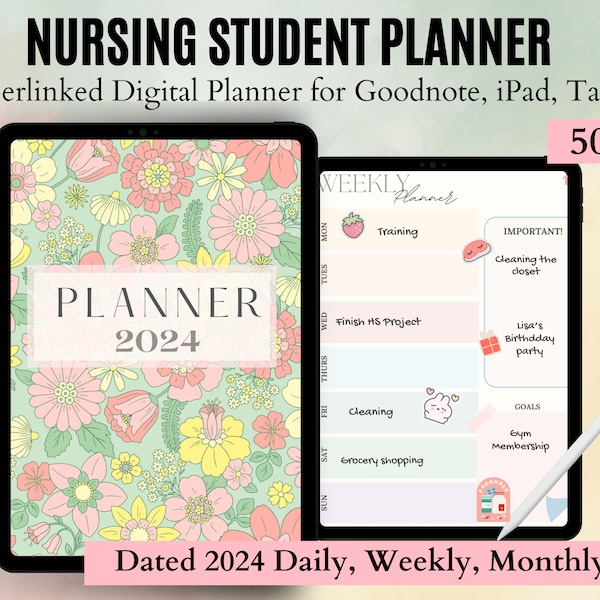 Nurse Planner - Etsy