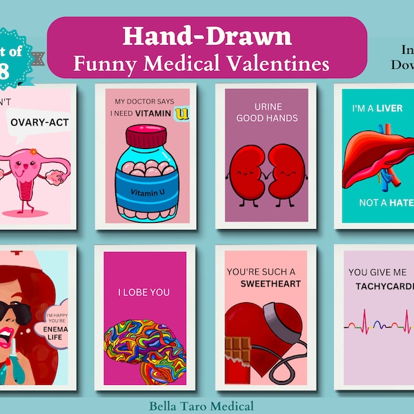 Medical Valentines - Etsy