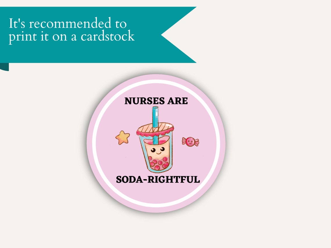 Printable Nurses Cupcake Toppers / Nurses Week Cupcake Toppers - Etsy