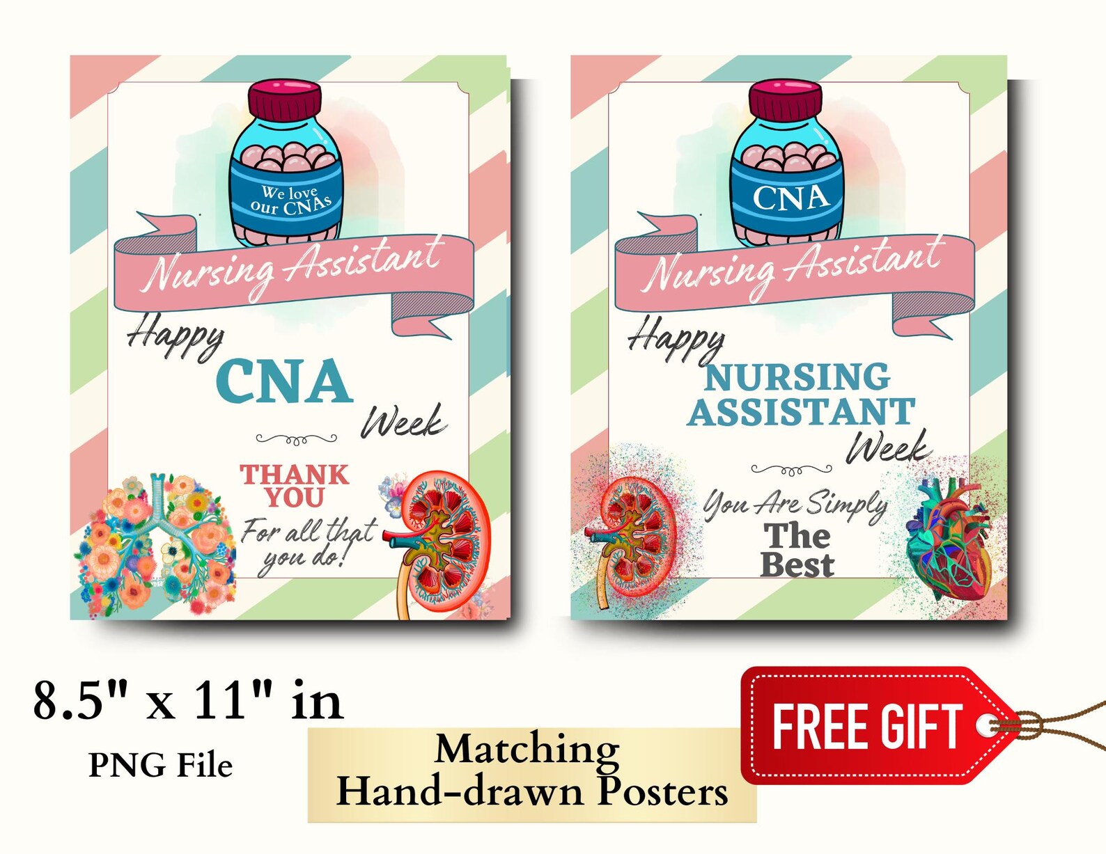 Happy CNA Week Banner Printable / CNA Appreciation Week Banner / Cna ...