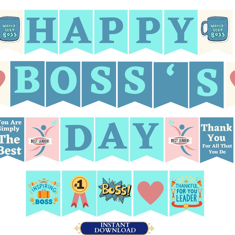 Bosses Day Signs - Etsy