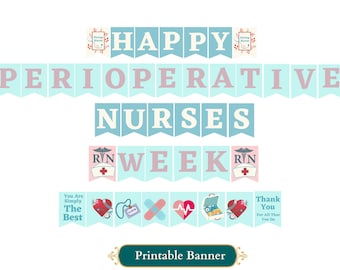 Blue Emergency Nurses Week Gift Tags Printable / ER Nurse Week - Etsy