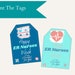 Blue Happy Perinatal Nurses Week Gift Tags, Perinatal Nurse Week Gift ...
