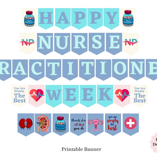 Nurse Practitioner Party Decorations - Etsy