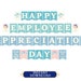 Employee Appreciation Day Printable Banner, Happy Employee Appreciation ...