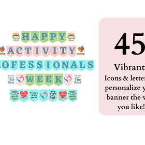 Activity Professionals Day Printable Banner, Activity Professionals ...