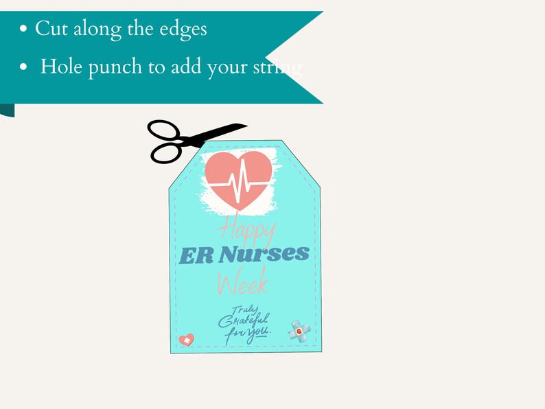 Med-surg Nurses Week Gift Tags Printable / Printable Happy Med-surg ...