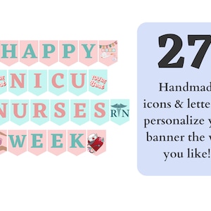 NICU Nurses Week Printable Banner / NICU Nurses Week Sign / Neonatal ...