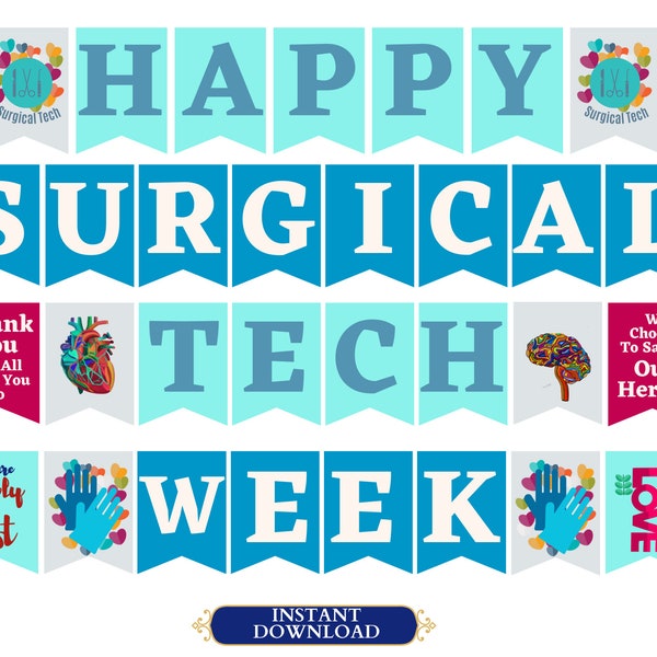 Surgical Tech Banner - Etsy