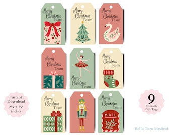 Holiday Appreciation Gift Tags, Christmas Treat Thank You Tag ...
