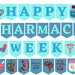 Pharmacy Week Banner Printable / Happy Pharmacy Week Decor / Pharmacy ...