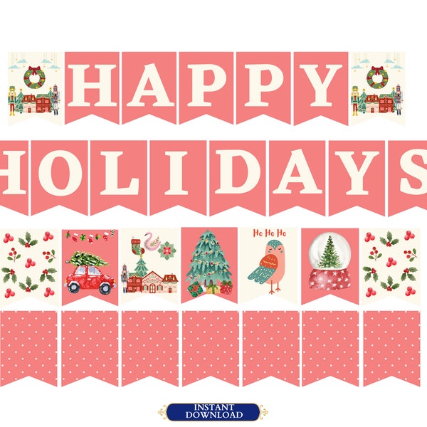 Holiday Banner - Etsy