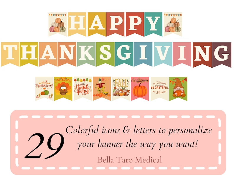 Thanksgiving Banner Printable | Happy Thanksgiving Banner Printable ...