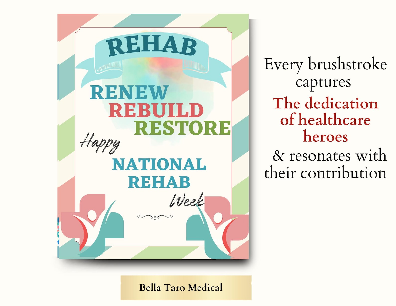 National Rehab Week Printable Bundle, Happy Rehabilitation Week, Rehab ...