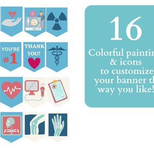 Radiologic Tech Week Printable Banner, Radiology Tech Week Banner, Rad ...