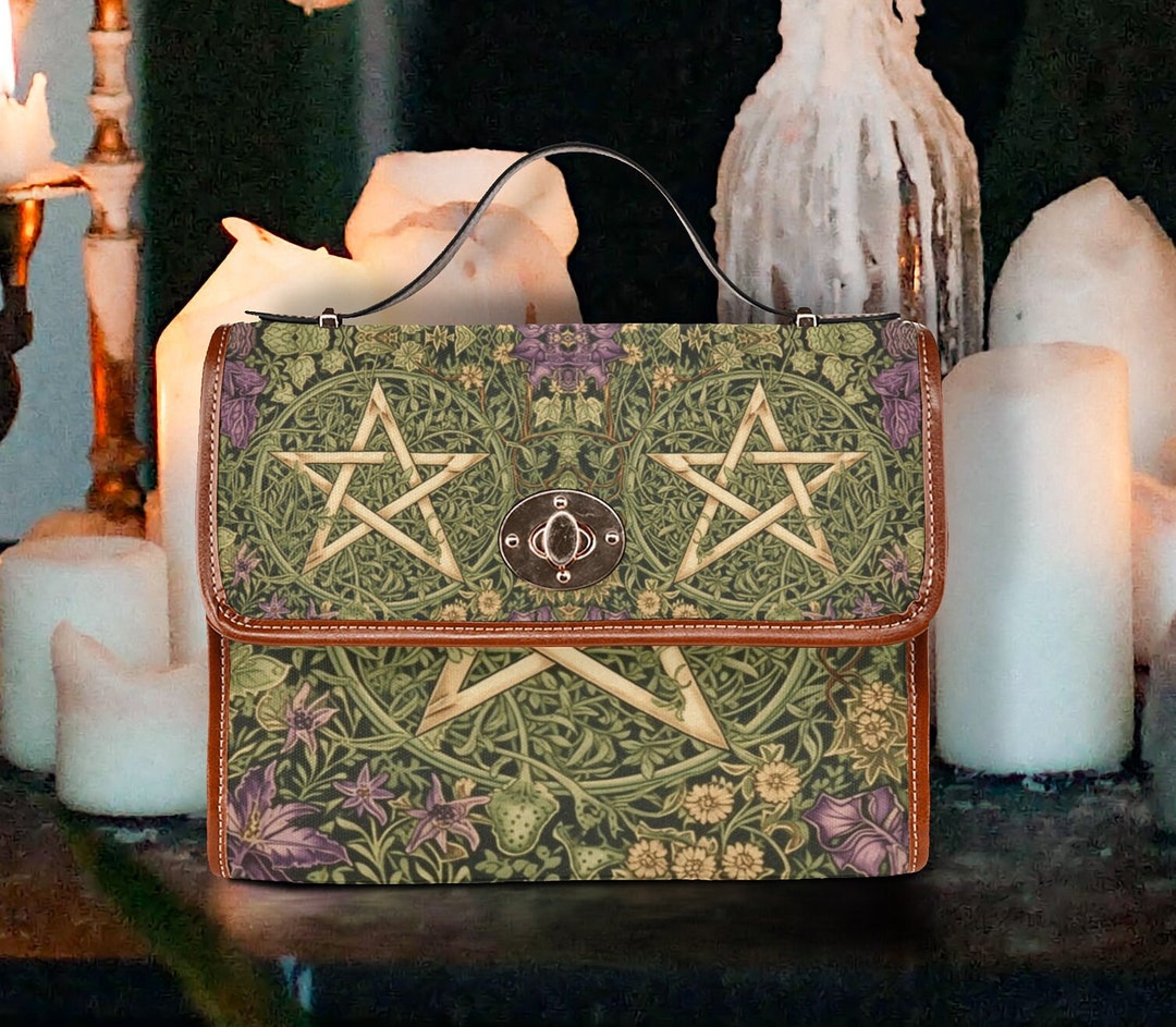 Cottagecore Forest Witch Satchel Boho Retro Botanical - Etsy