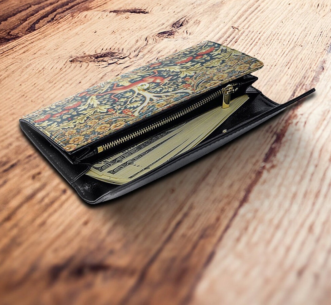 Cottagecore Retro Deer Wallet, Boho Victorian Forest Wallet, Cute ...