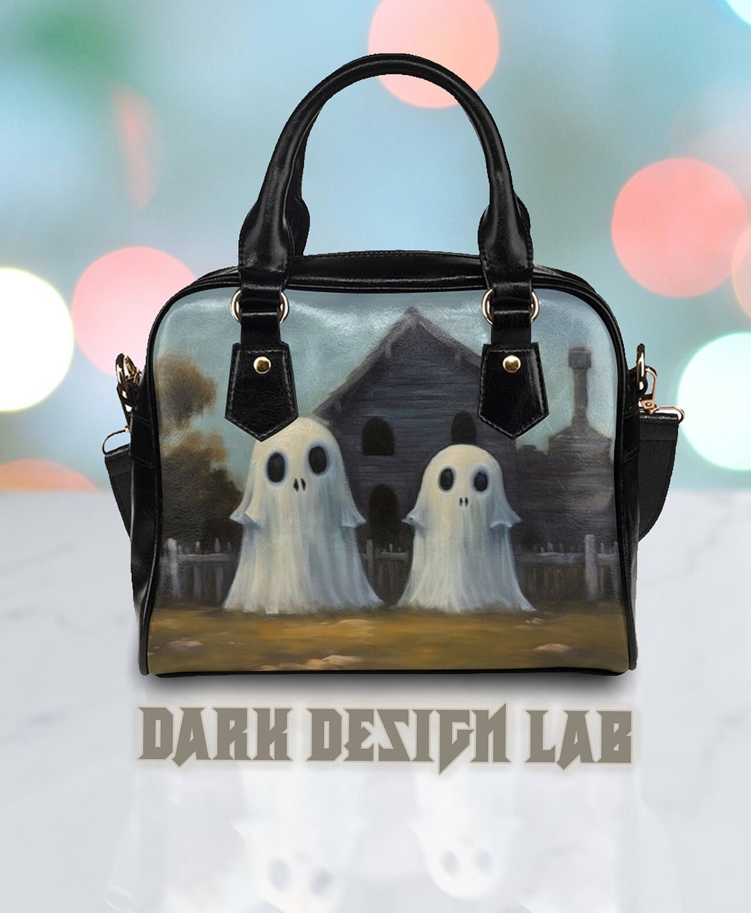Creepy Cute Ghosts Halloween Purse: Gothic Crossbody, Spooky & Witchy ...