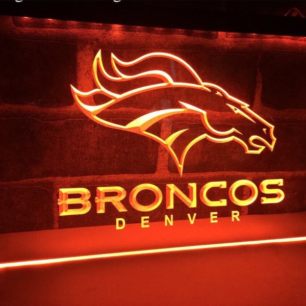 Broncos Sign - Etsy