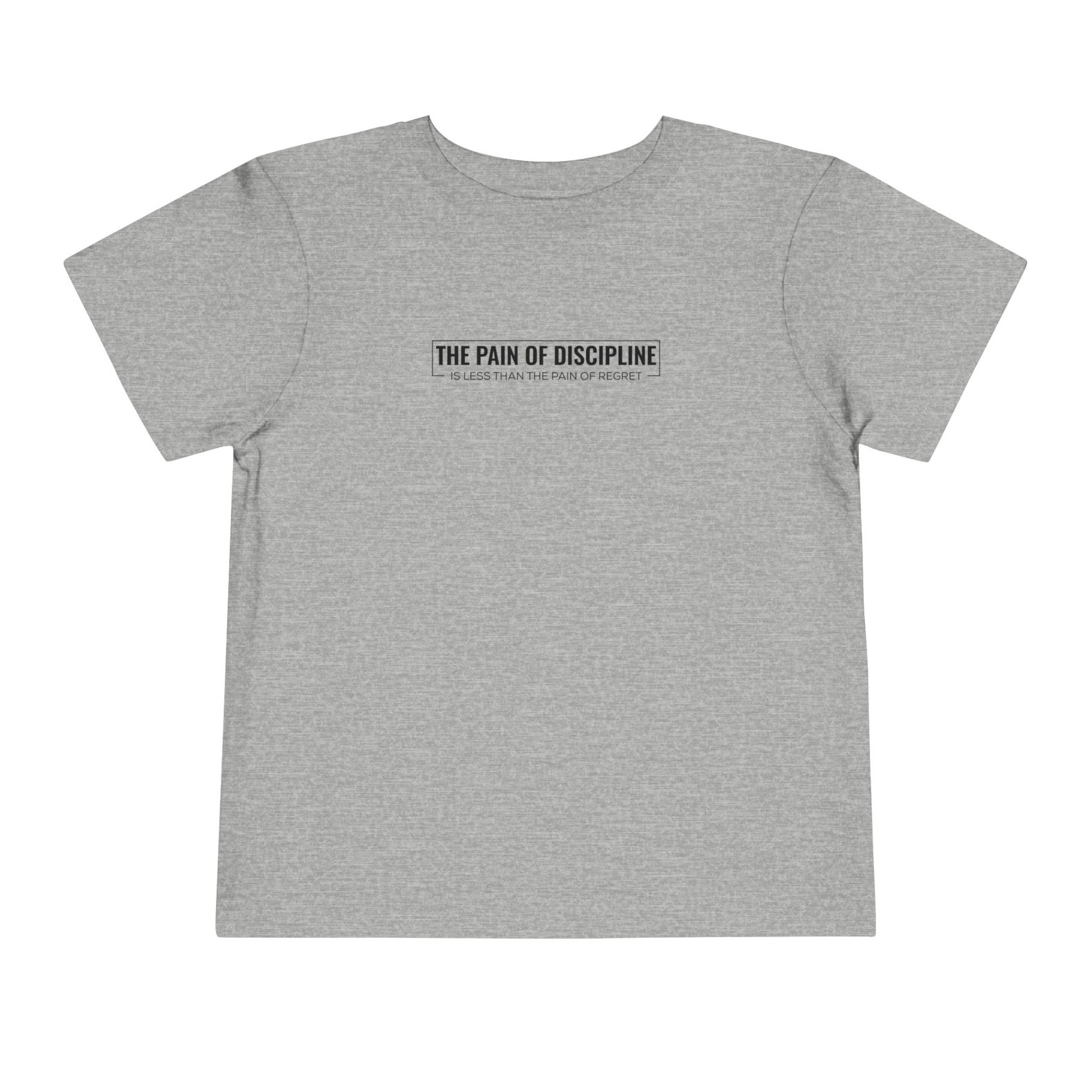 The Pain of Discipline or the Pain of Regret | Discipline Shirt for ...
