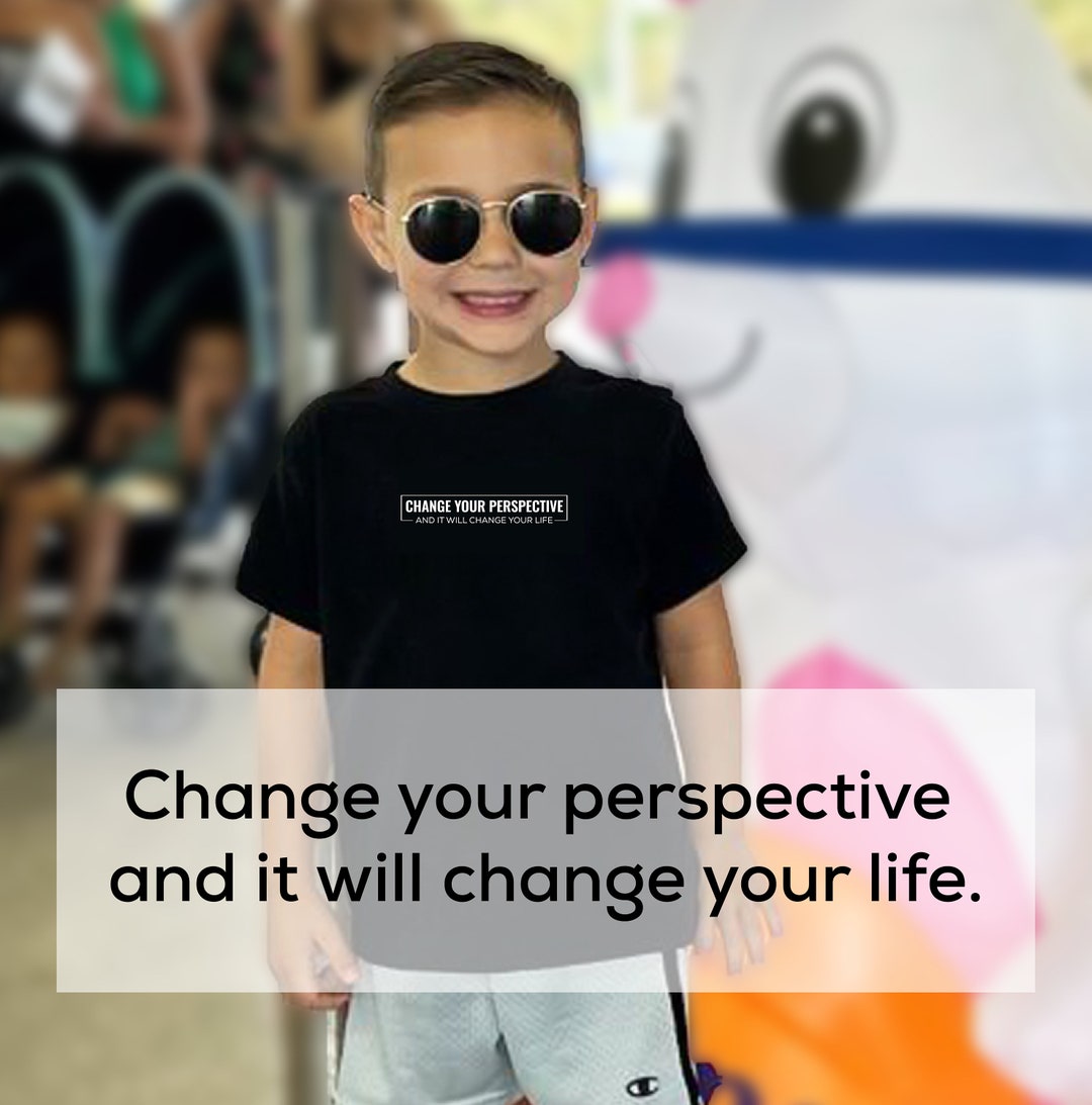 Change Your Perspective Minimalist Shirt for Toddlers | Perspective ...