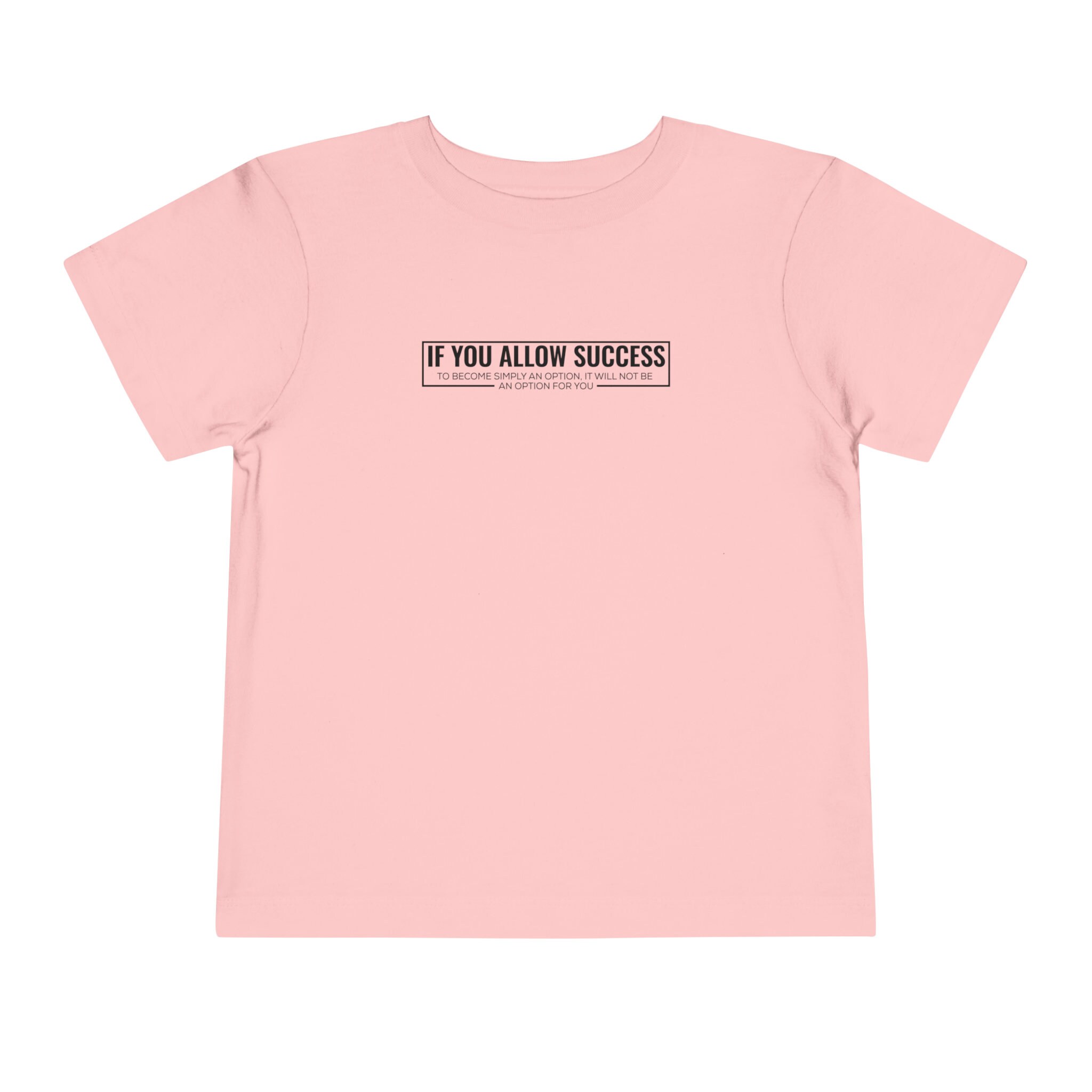 Success Motivational Quote Shirt for Toddler Boys | Kids Entrepreneur ...