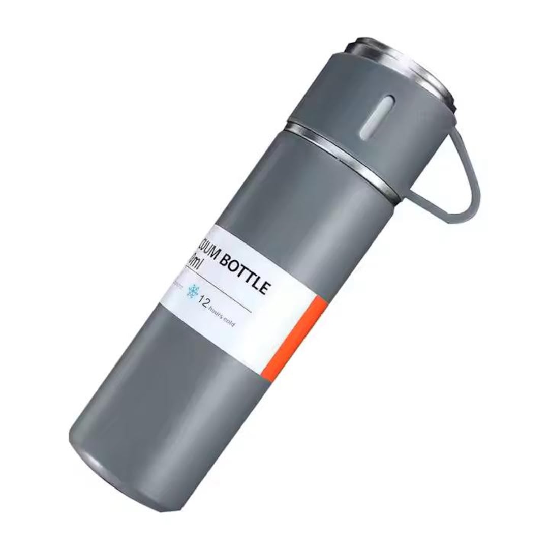 Tea Time Thermos Gift Set: Insulated Stainless Steel Flask With Cups - Etsy