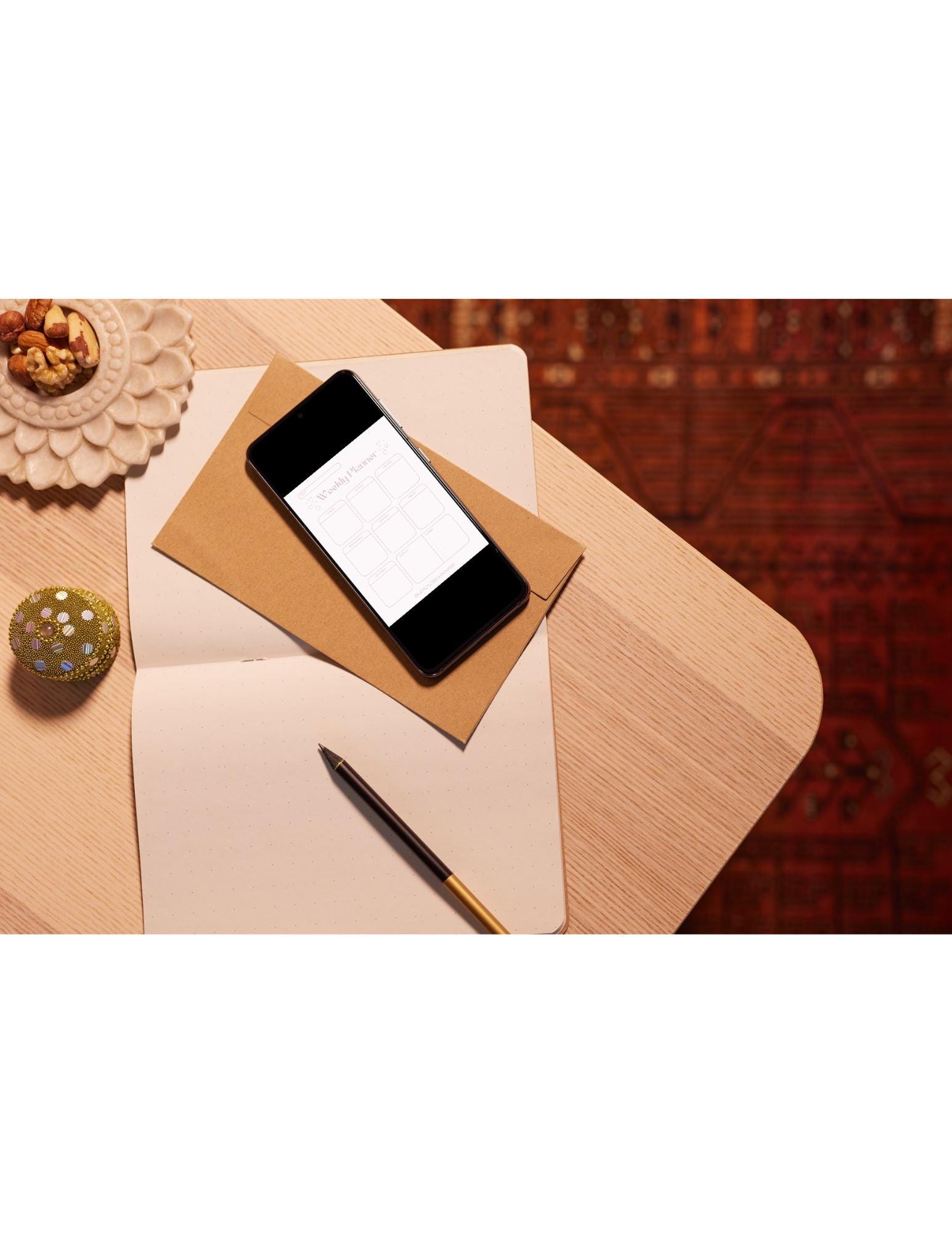 Beige Weekly Planner Printable - Etsy