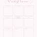 Beige Weekly Planner Printable - Etsy