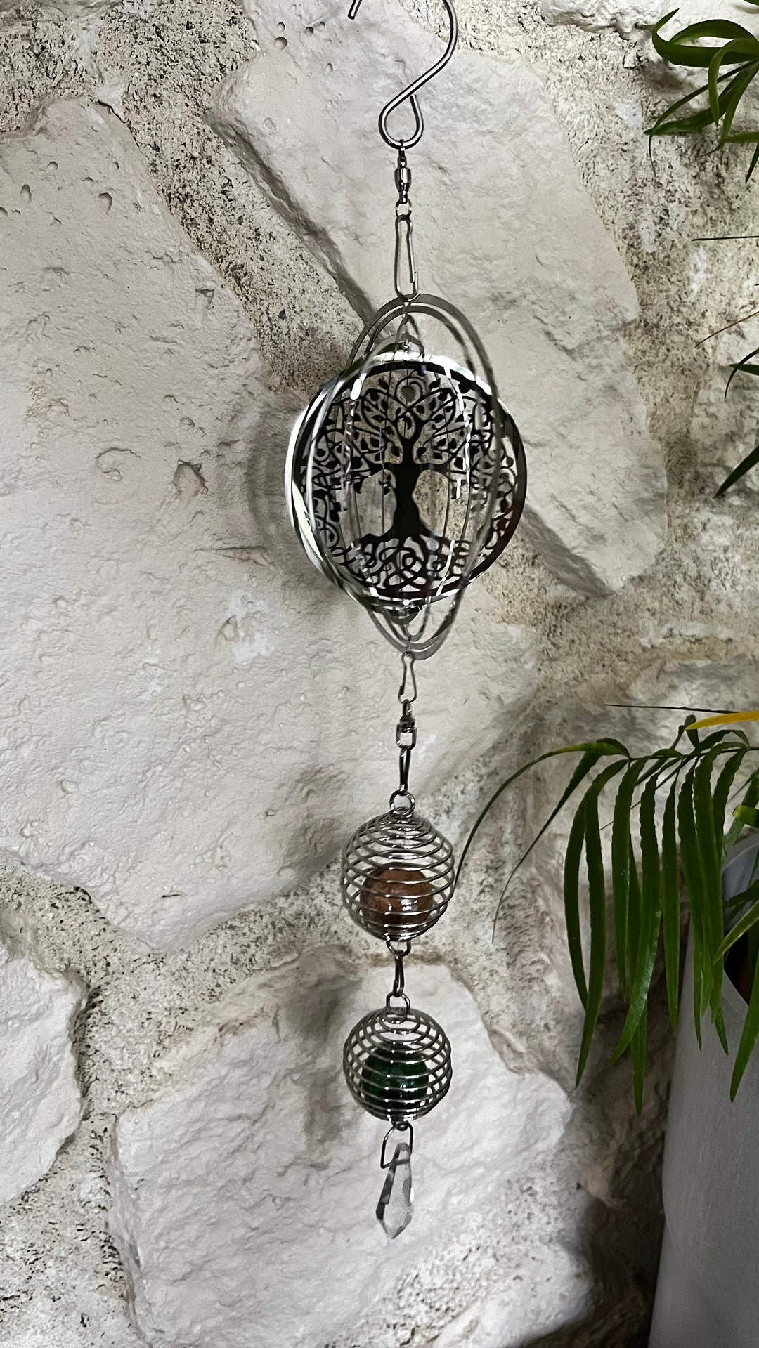 3D Steel Wind Chime - Etsy