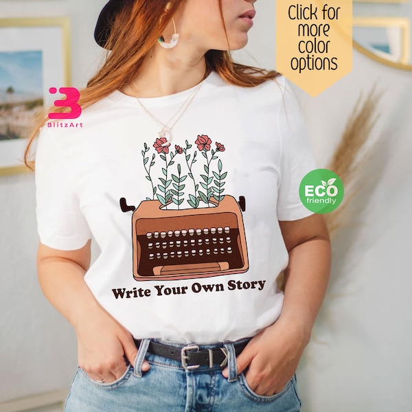 Typewriter Tshirt - Etsy
