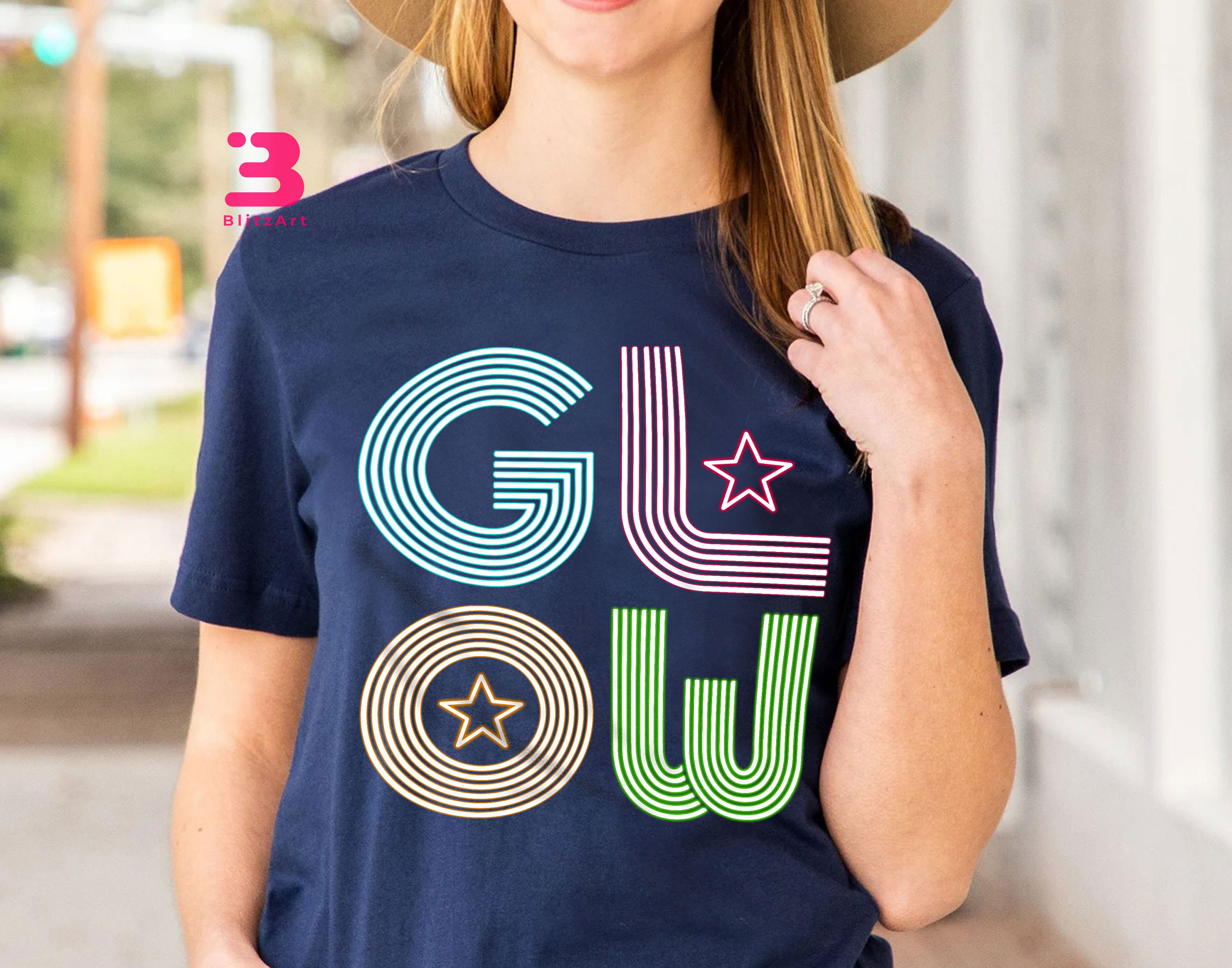 Retro Glow Tshirt, Glow Birthday Party Matching Simple Shirts, Gift for ...