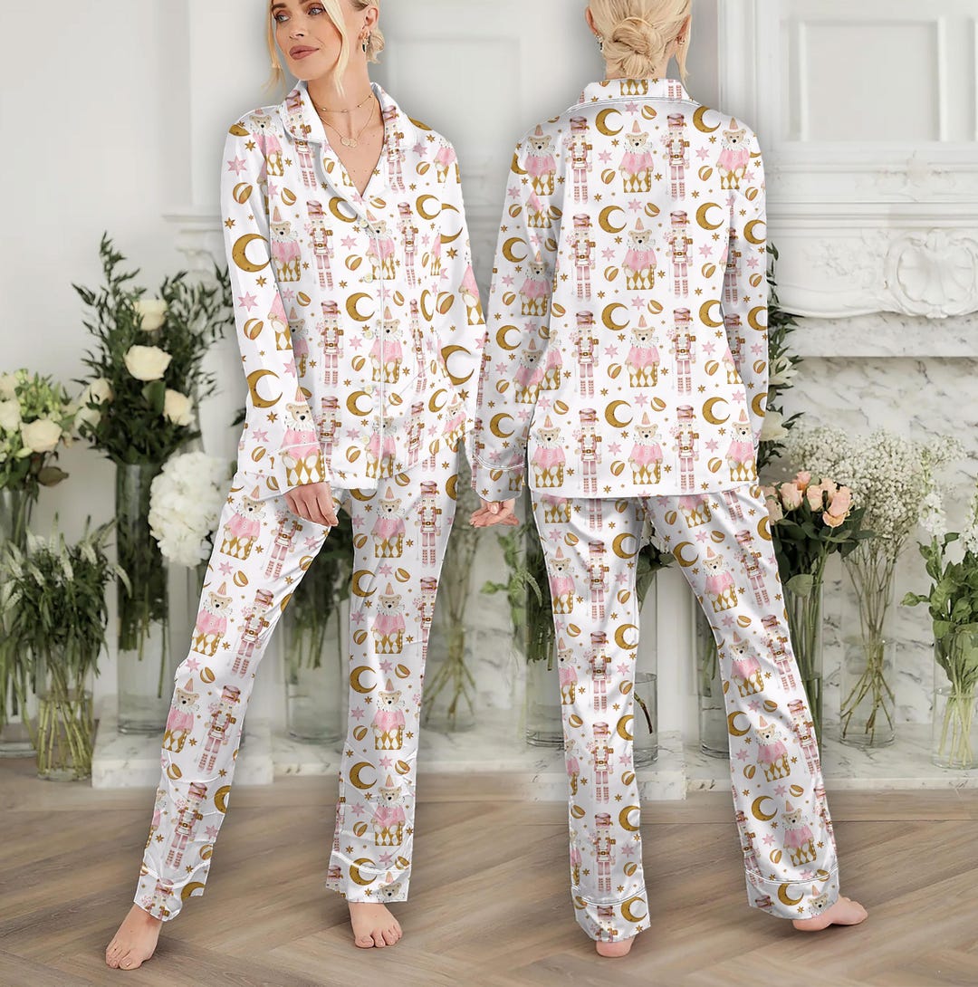 Nutcracker Christmas Pajamas, Nutcracker Ballet Holiday Pajamas ...