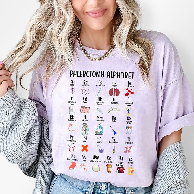 Phlebotomist T Shirt - Etsy