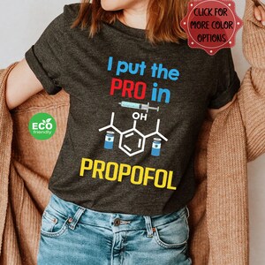 Pro in Propofol Anesthesia Shirt Anesthesiologist Nurse - Etsy
