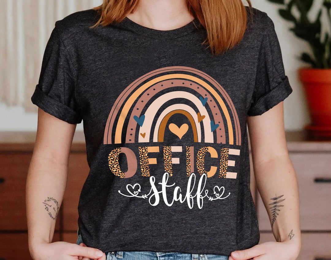 Office Staff Shirt, School Secretary Gift, New Office Assistant Gift ...