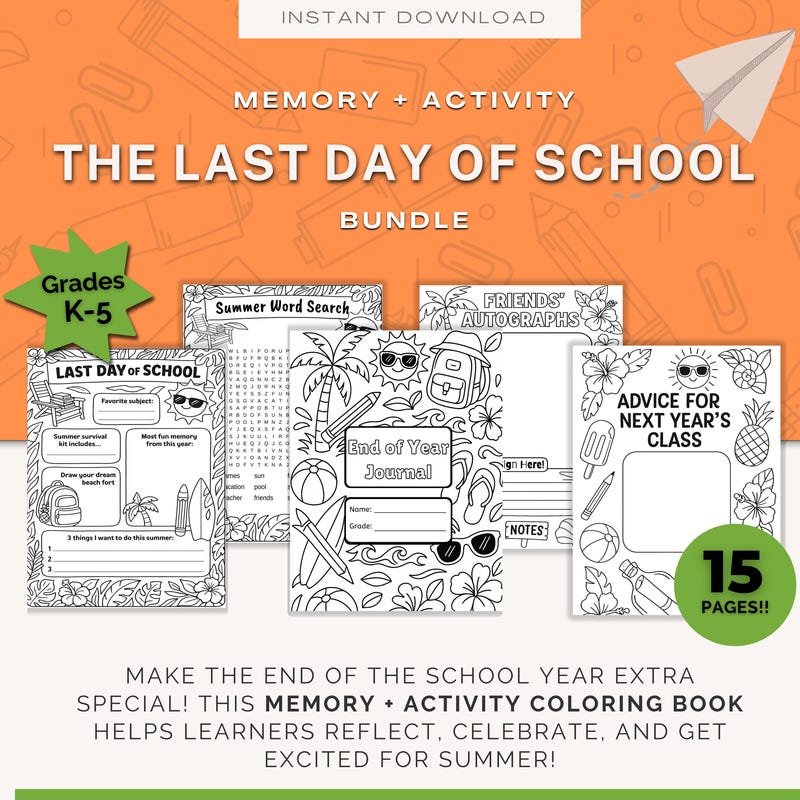 Last Day of School - Etsy