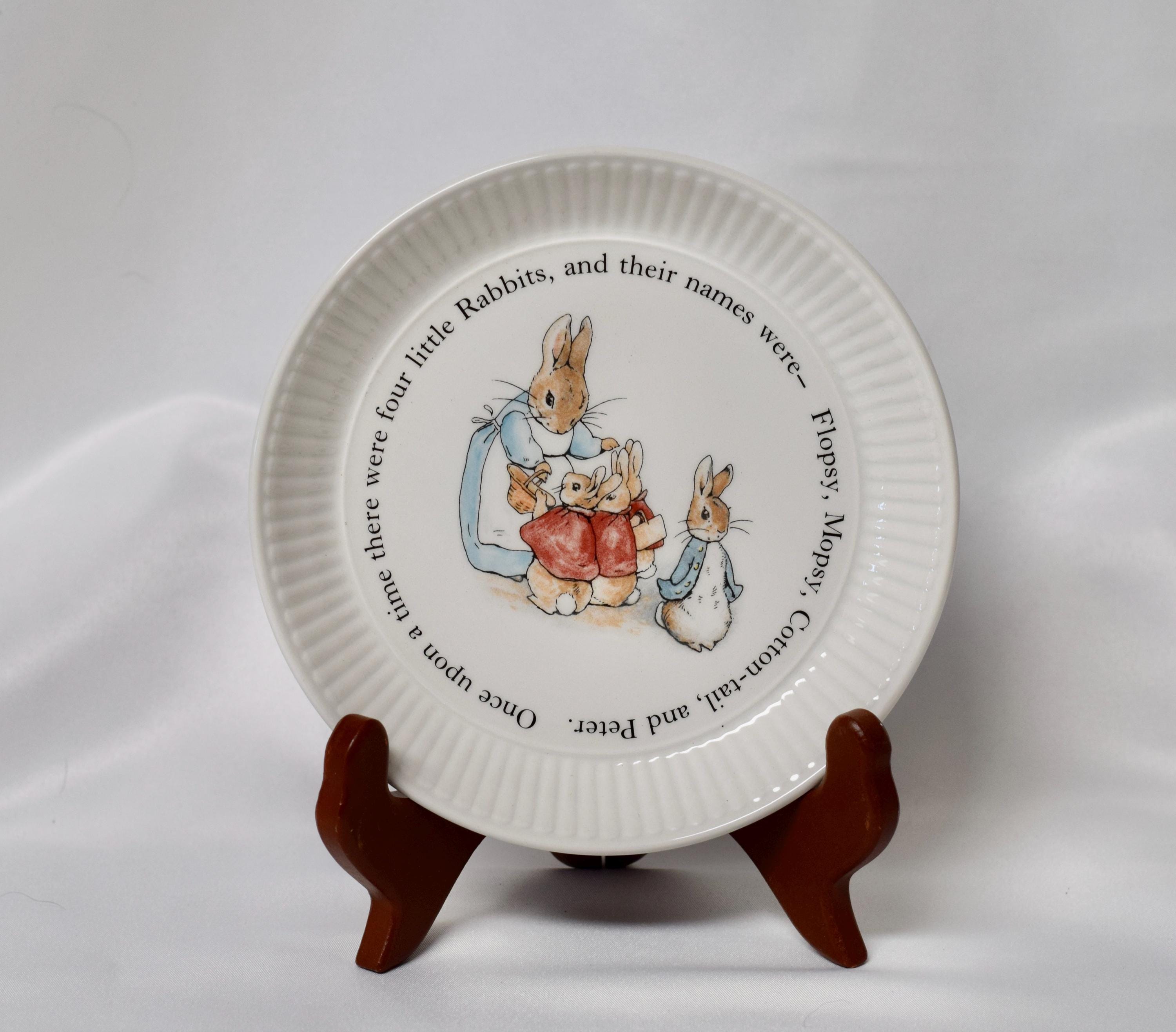 Wedgwood Peter Rabbit Plate | Peter Rabbit Plate | Vintage Wedgwood ...
