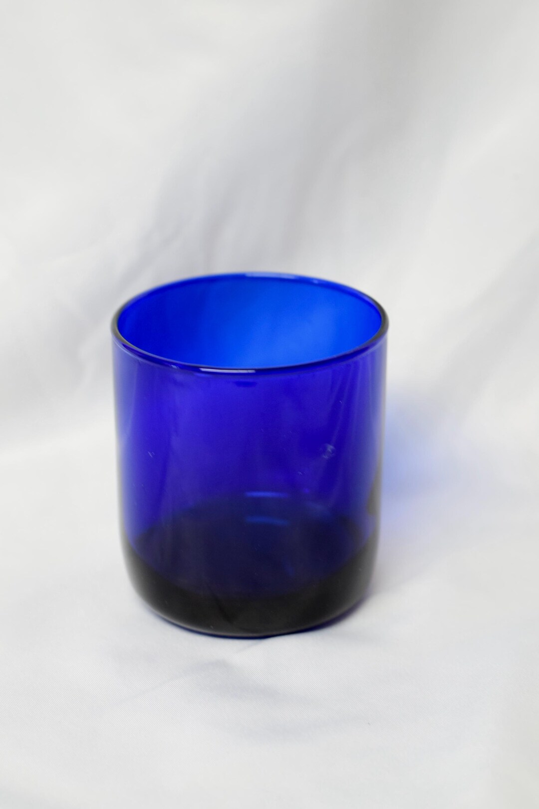 Vintage Libbey Cobalt Blue Juice Glass - Etsy