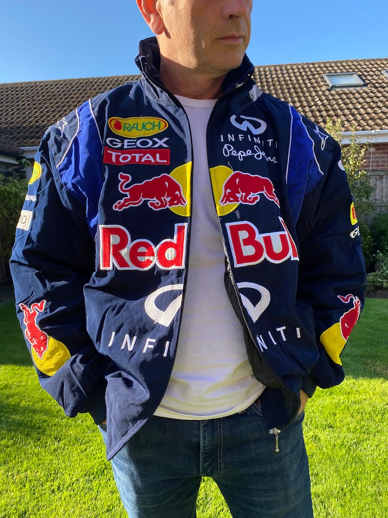 F1 Redbull Racing Jacket Unisex - Etsy UK