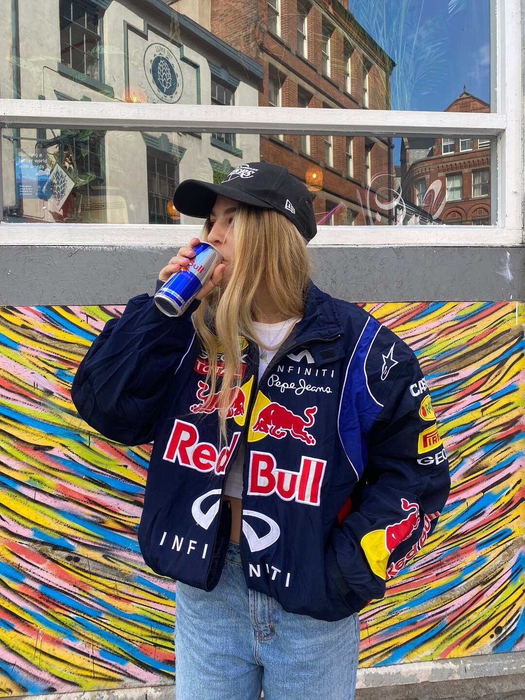 Embroidered F1 Redbull Racing Jacket - Etsy UK
