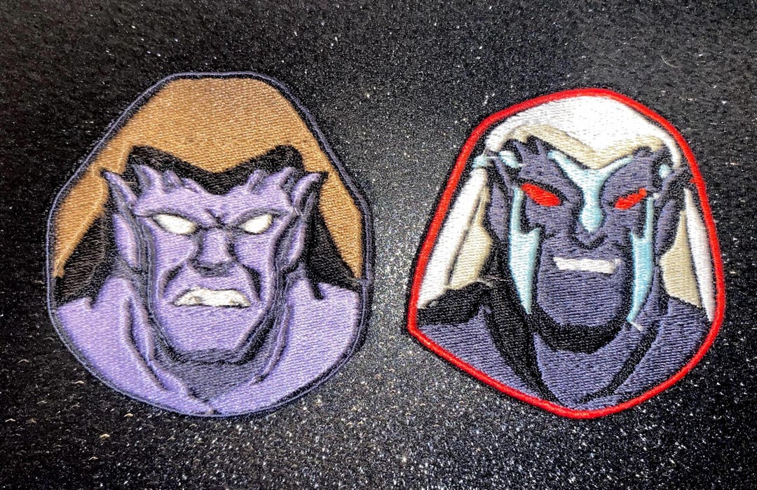 Gargoyles Goliath & Thailog IRON-ON Patch Set - Etsy