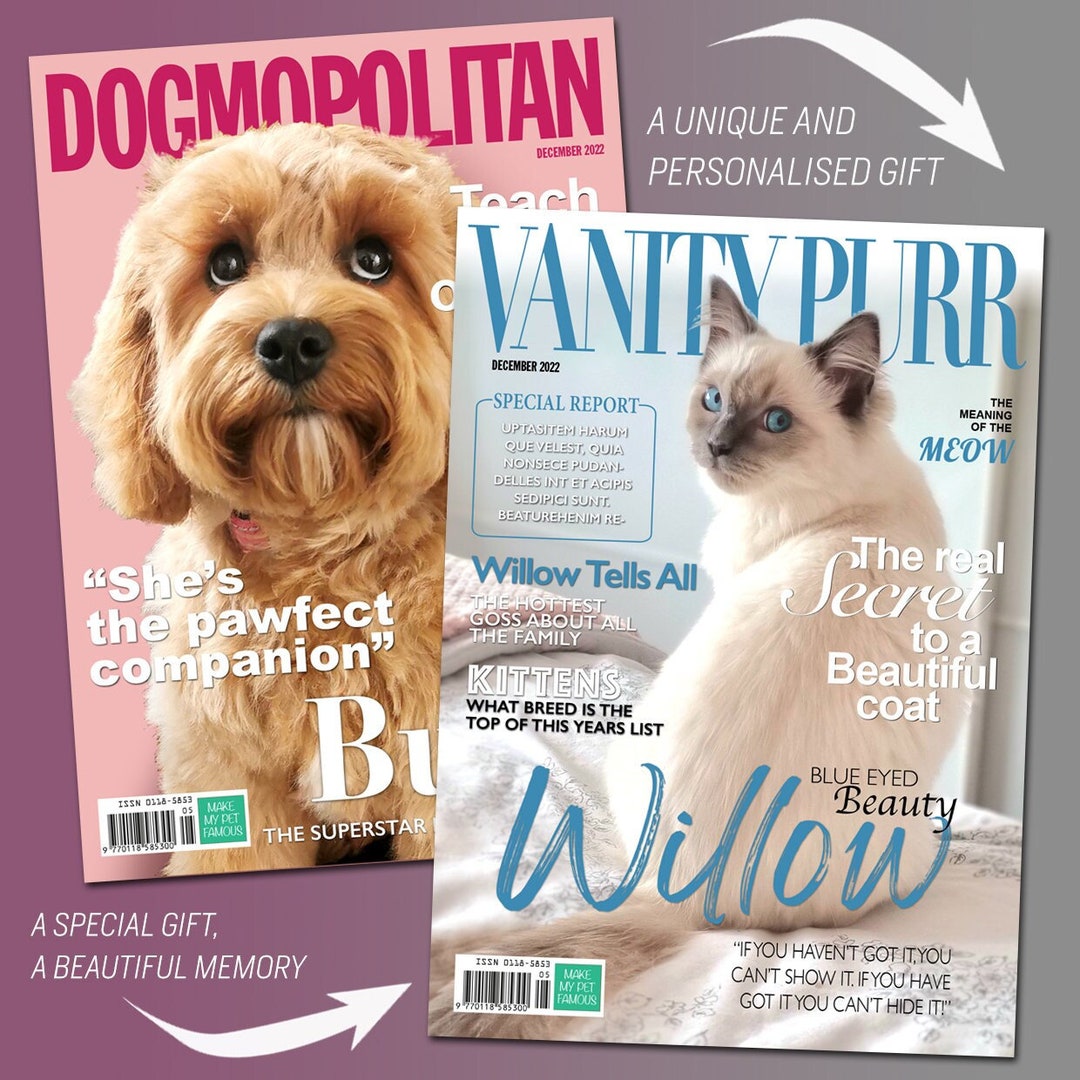 TOTALLY Personalized Dog / Cat / Send Your Photo for a Pet Print ...