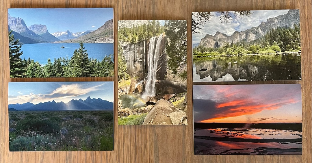 National Park Collection Notecards (10) - Etsy