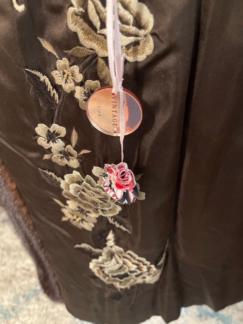 Beautiful Vintage Magagony Mink Long Coat Honor the Life Love Vintage Furs - Etsy